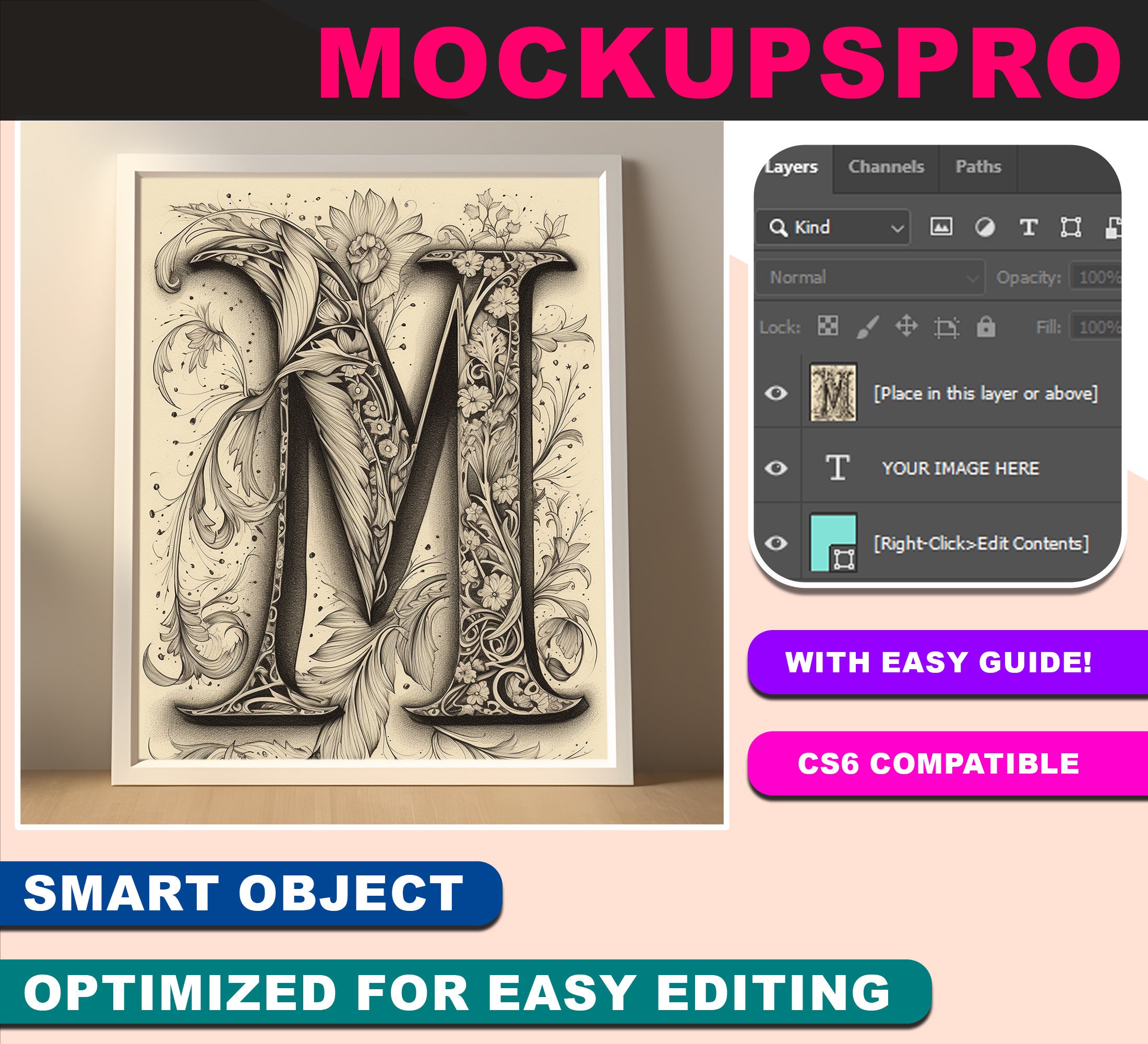 192 All Color PSD Photo Mockups Bundle | Instant Download | Smart ...