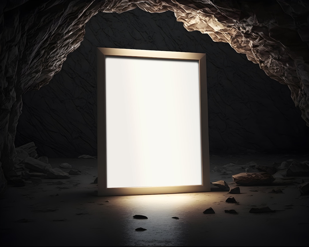 Unique Cave Photo Mock-up | PSD Smart Object | PNG | Instant Download ...