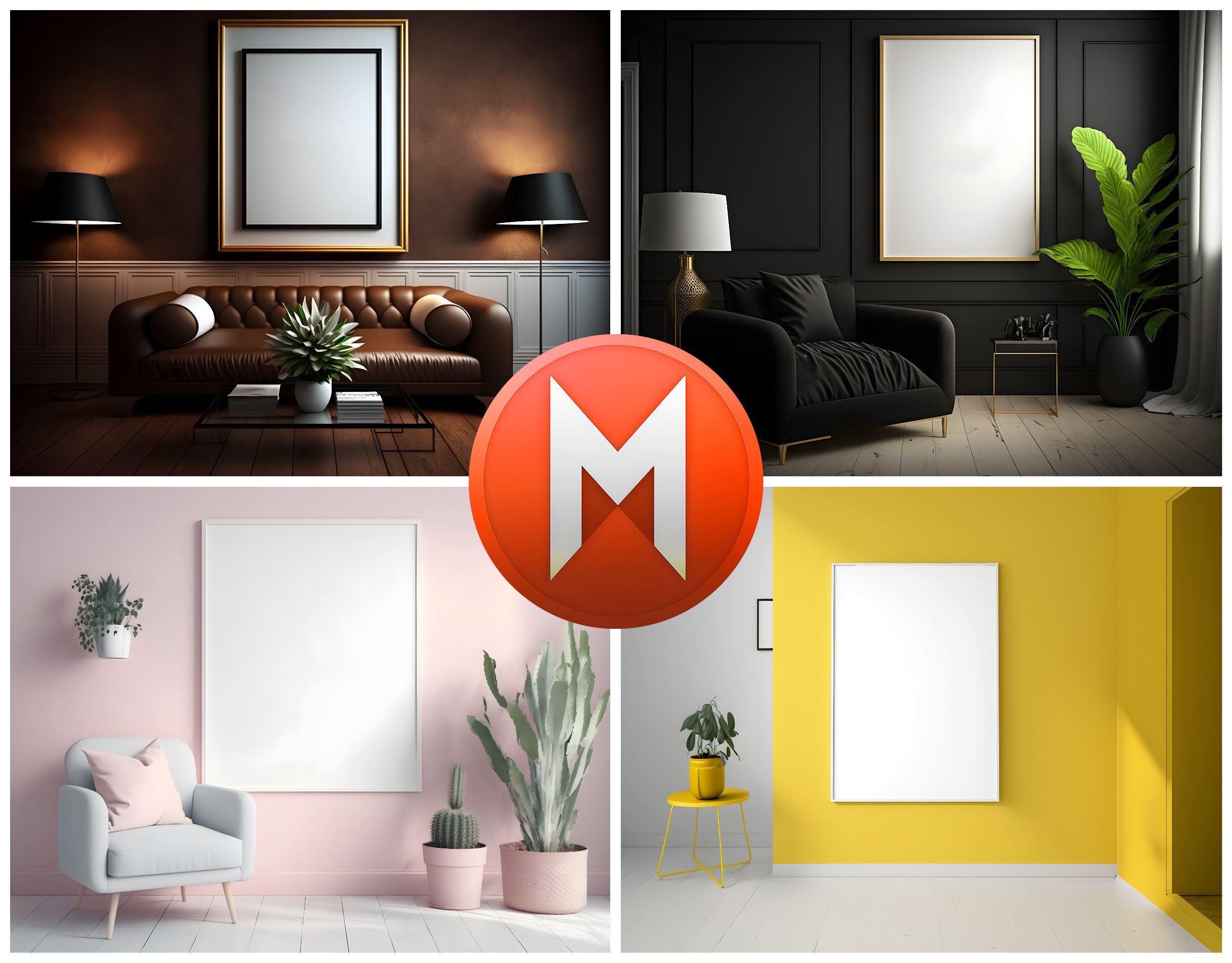 192 All Color PSD Photo Mockups Bundle | Instant Download | Smart ...