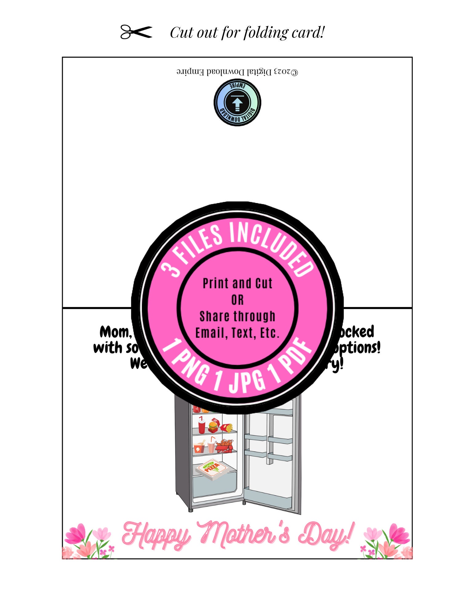 Funny Mother's Day Card Funny Printable Card Funny Mothers Day Card ...