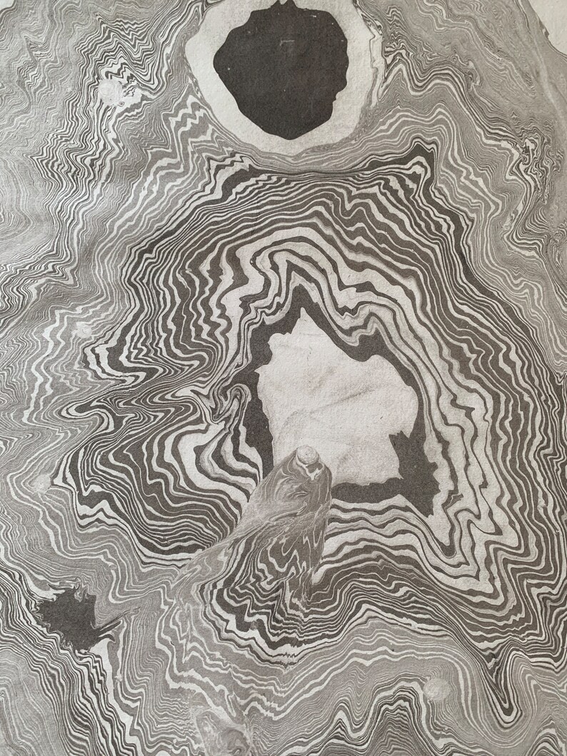 Original Suminagashi Artwork - Etsy