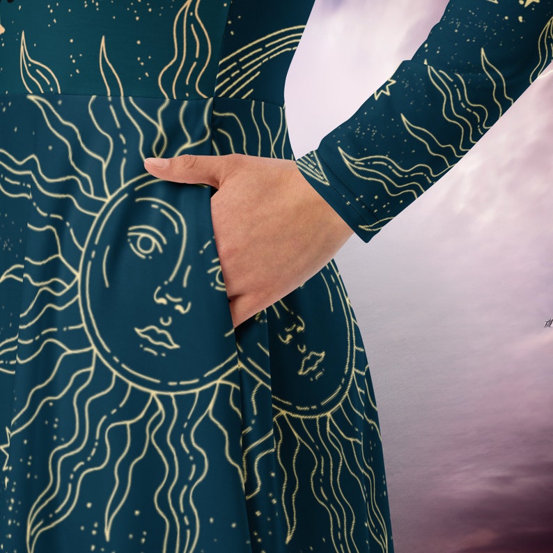 Celestial Queen of Halloween Dress Witch Dress Halloween - Etsy