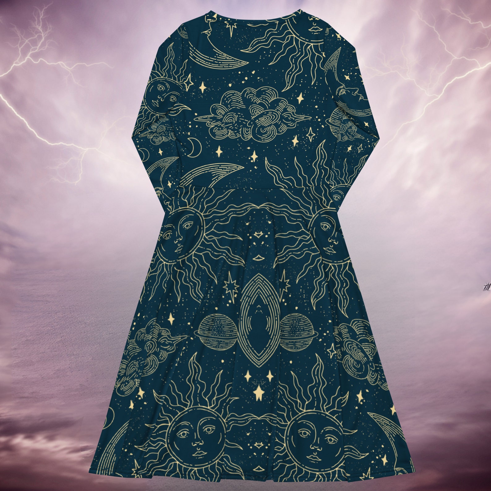 Celestial Queen of Halloween Dress Witch Dress Halloween - Etsy