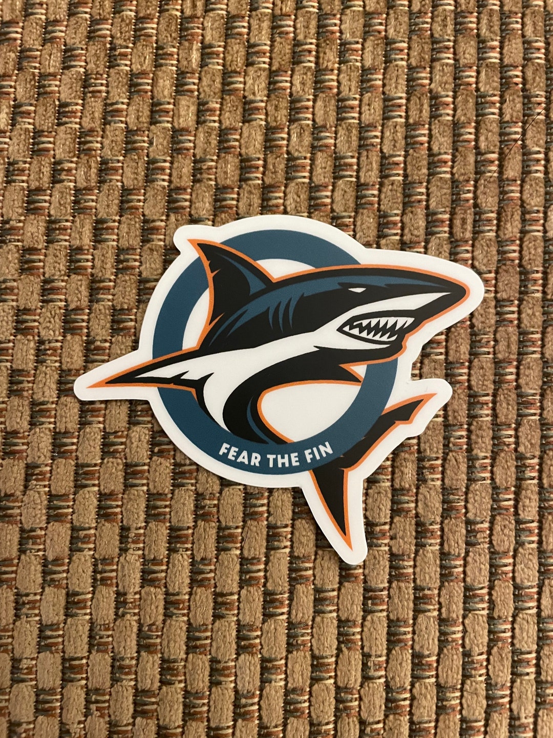Fear the Fin Sticker - Etsy