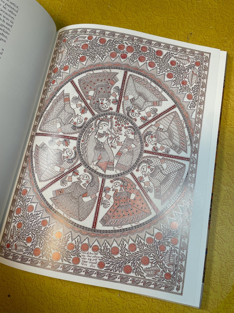 Ganga Devi: Tradition and Expression in Mithila Painting Jyotindra Jain Hindu Nepalese Art Book ...