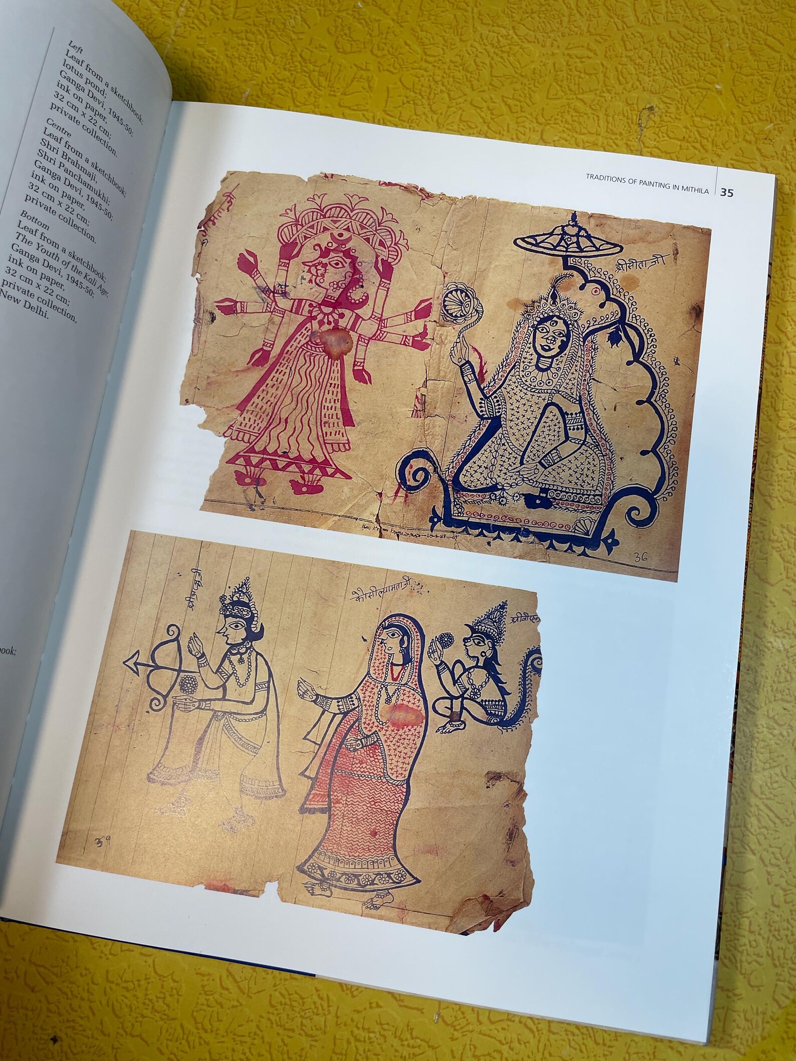 Ganga Devi: Tradition and Expression in Mithila Painting Jyotindra Jain ...