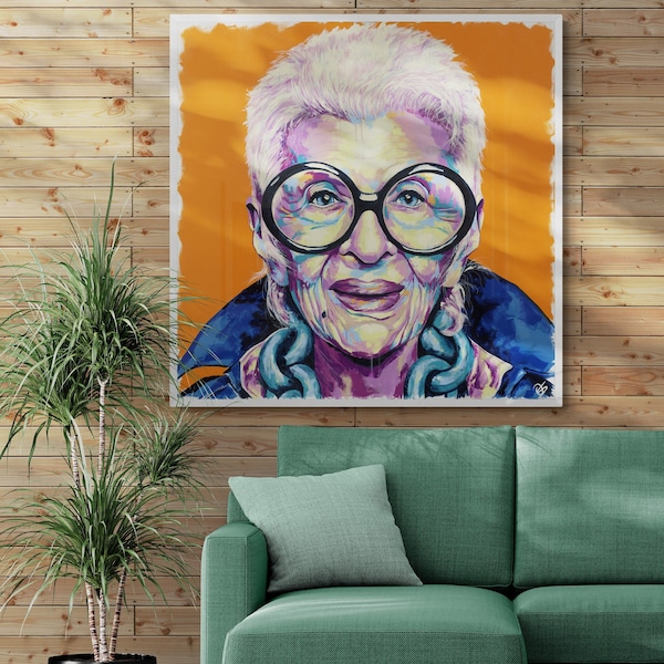 Iris Apfel Art - Etsy
