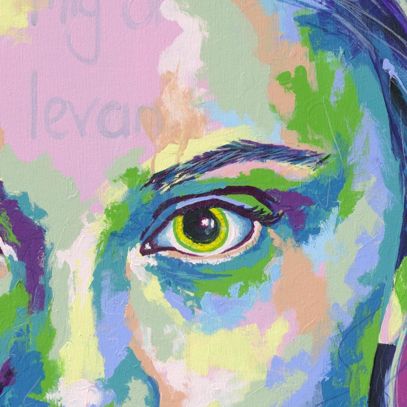Greta Thunberg Portrait, Fine Art Print, Quote, Fridays for Future, Pop ...