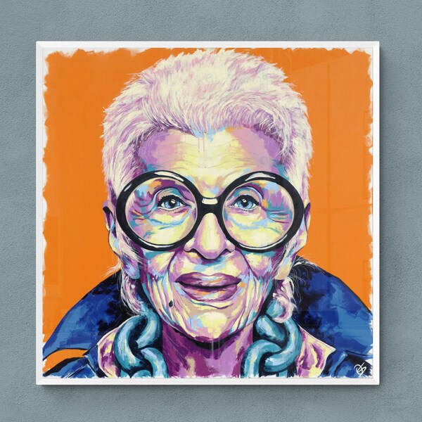 Iris Apfel Art - Etsy