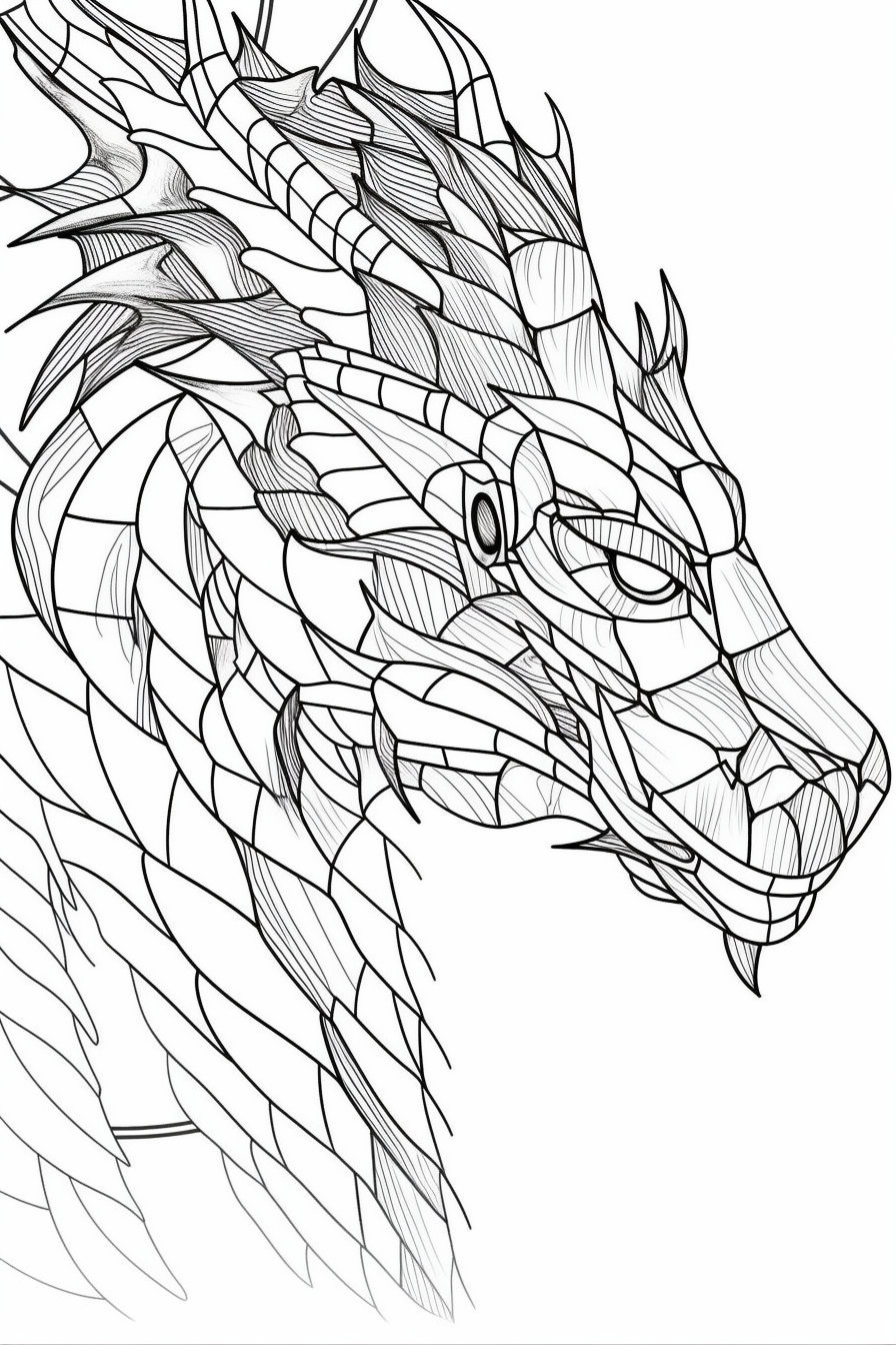 Dragonz - Coloring Pages for Print or Procreate - Etsy