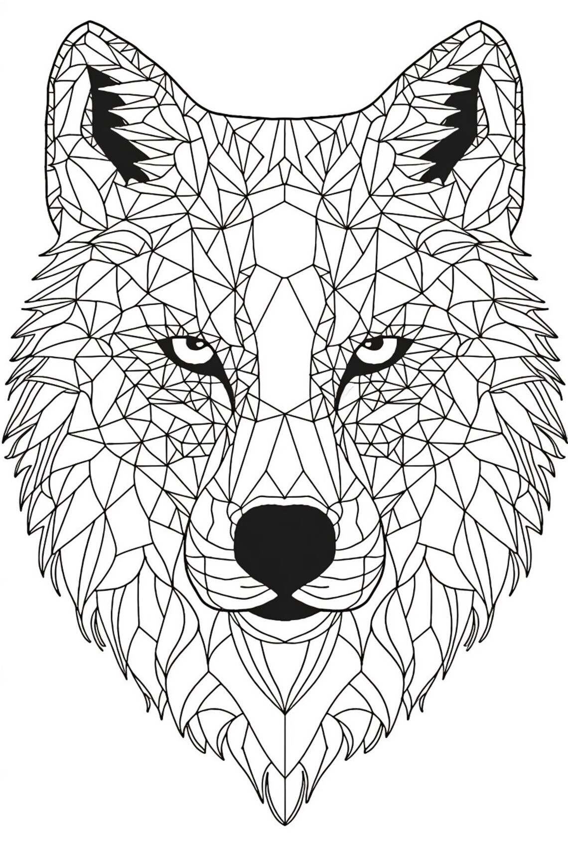 The Wolf Pack Coloring Pack - Coloring Pages for Print or Procreate - Etsy