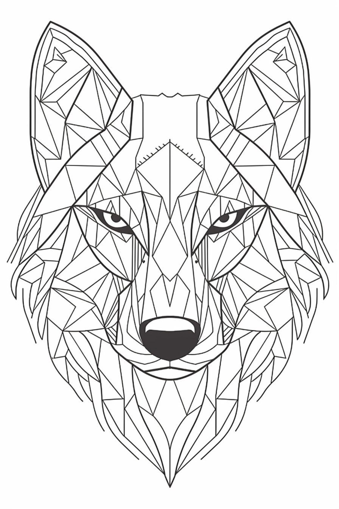 The Wolf Pack Coloring Pack - Coloring Pages for Print or Procreate - Etsy