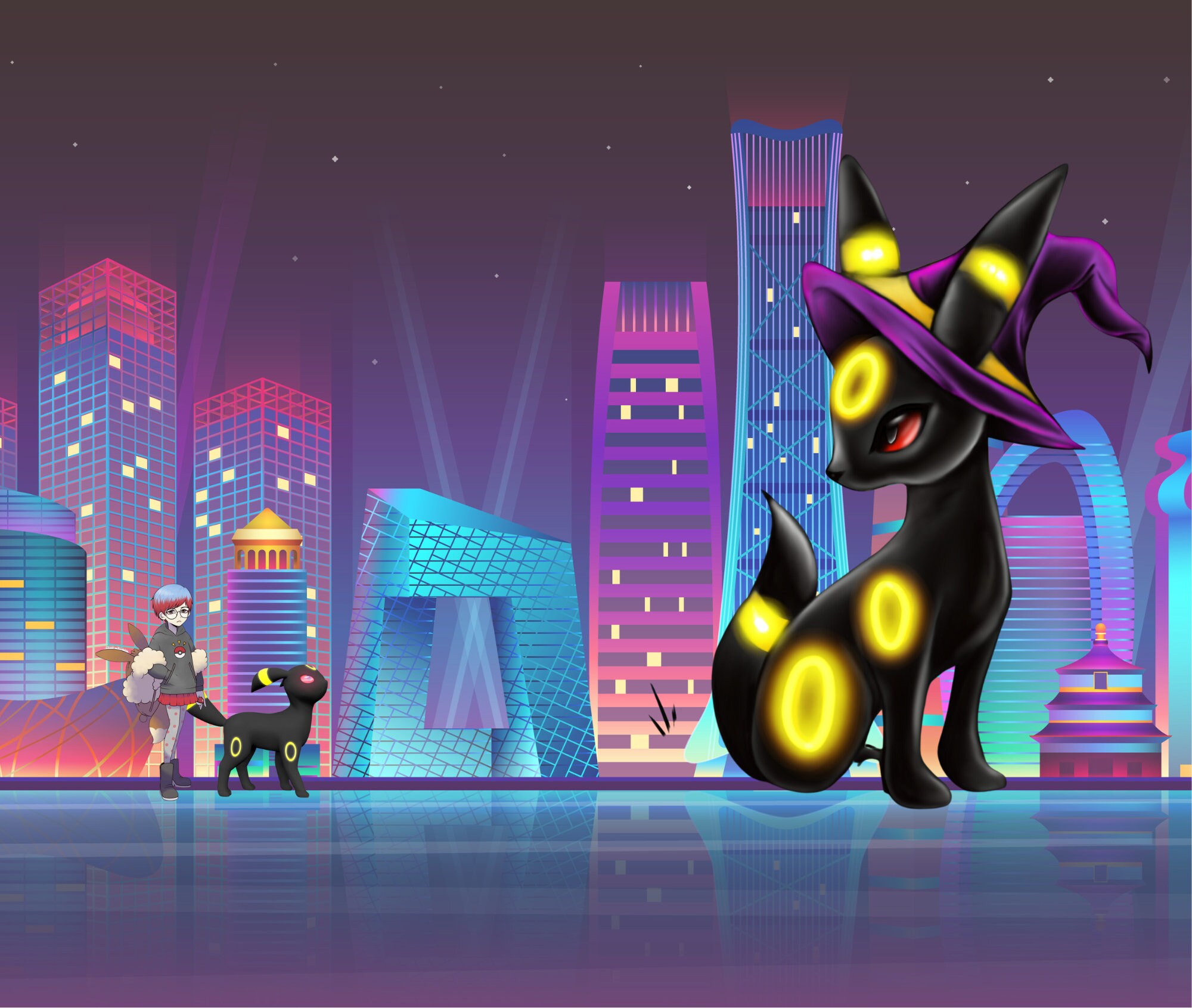 Pokemon/umbreon/penny Tumbler Cup - Etsy