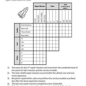 Mental Gymnastics: Outer Space Brain Teasers - Logic & Word Puzzles ...