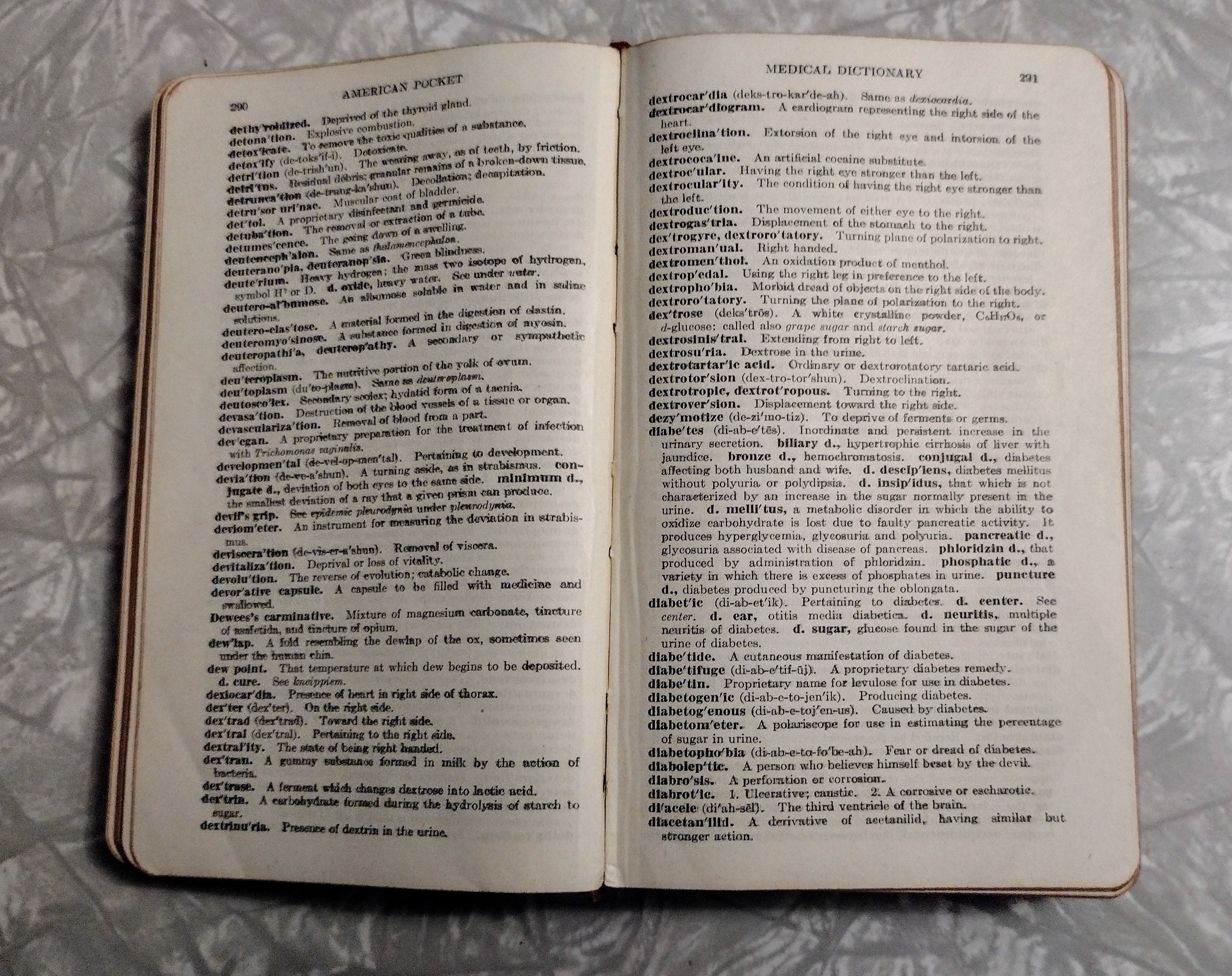 American Pocket Medical Dictionary 17th Edition 1942 - Etsy
