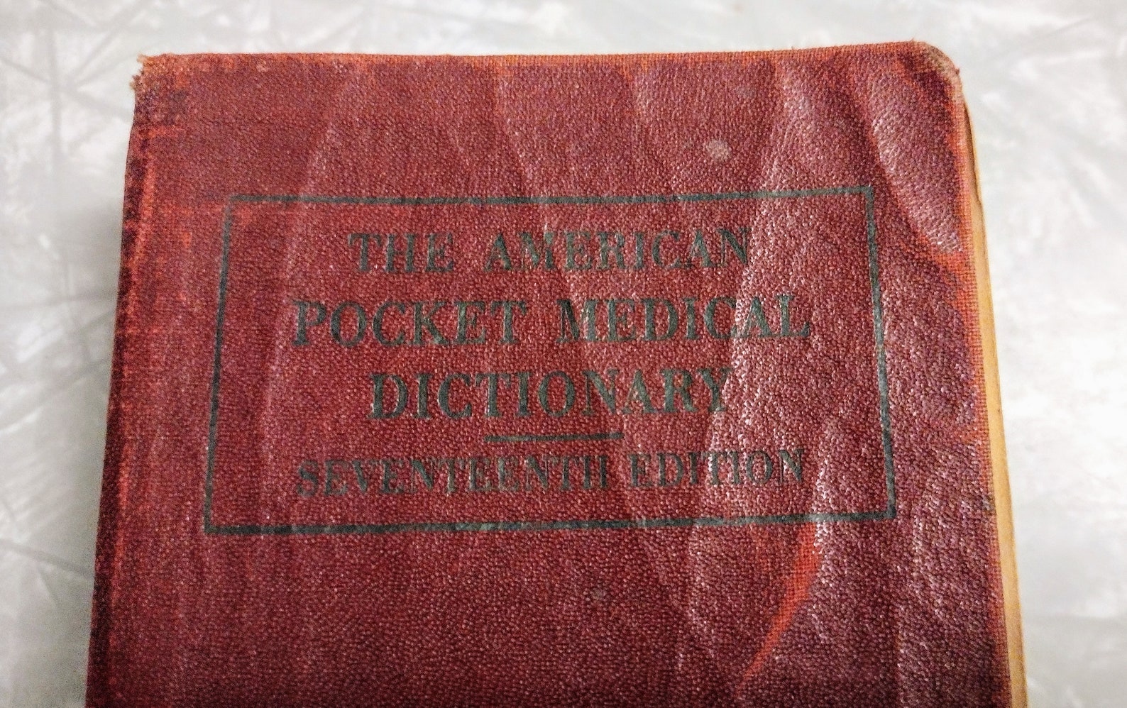 American Pocket Medical Dictionary 17th Edition 1942 - Etsy