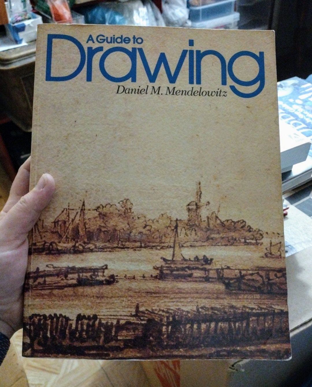A Guide to Drawing by Daniel M. Mendelowitz Art Book and How to Guide ...