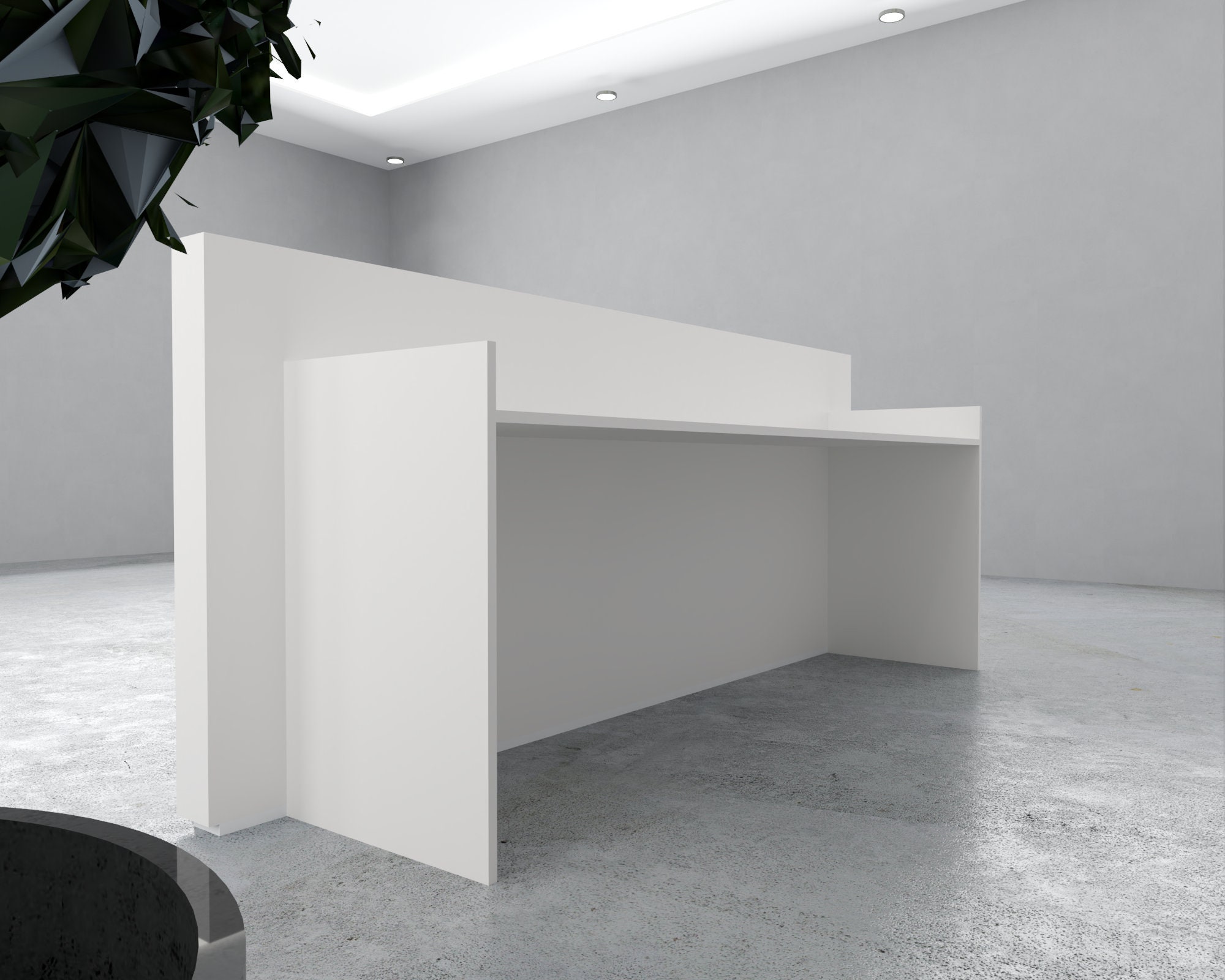 Reception Desk Modern Reception Desk Furniture Office Desk - Etsy