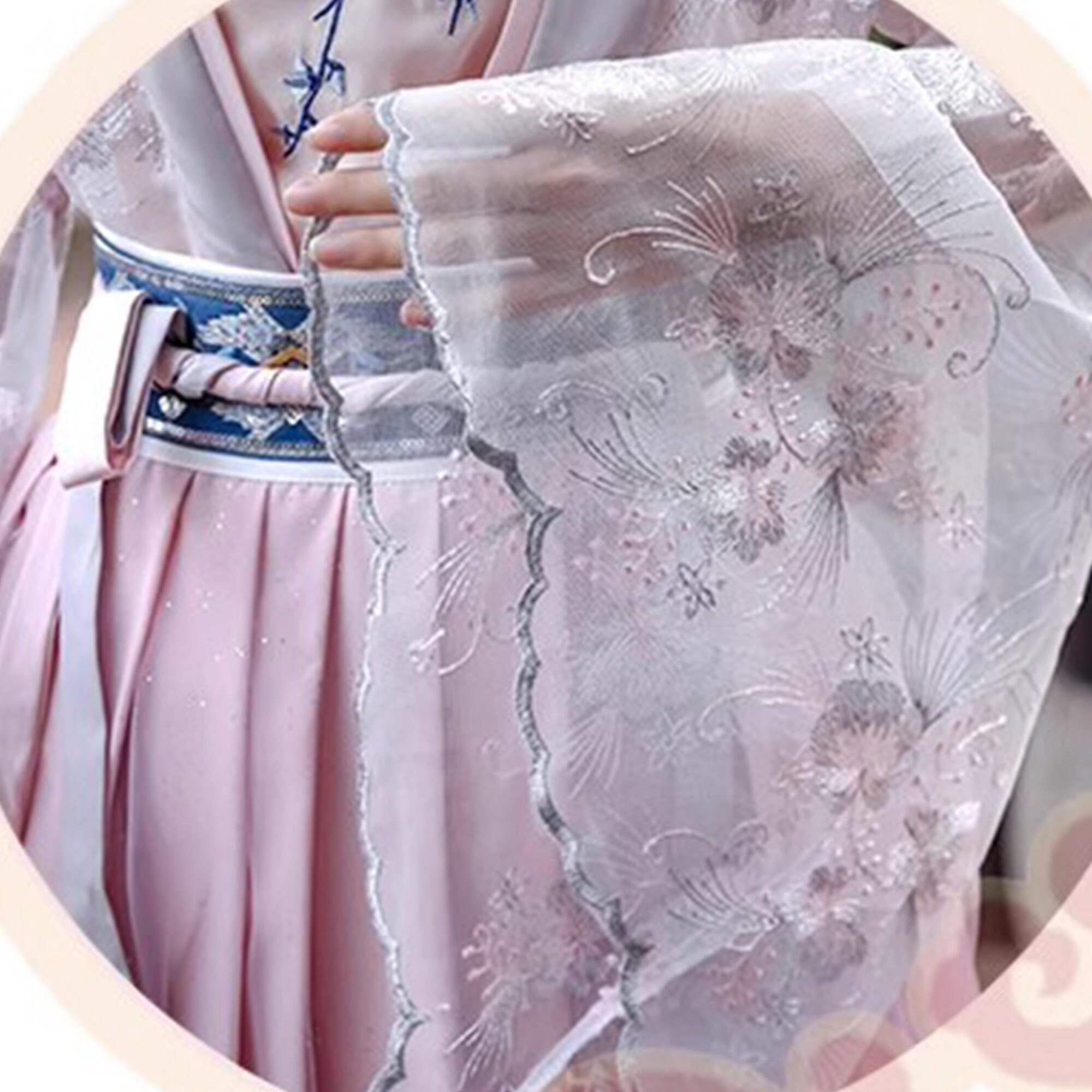 Pink Gradient Hanfu Women Hanfu Dress Set Hand Embroidered - Etsy UK