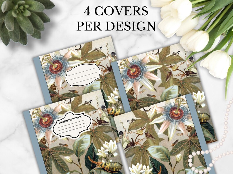 60 Digital Goodnotes Notebook Covers Pages Stickers, iPad Planner ...