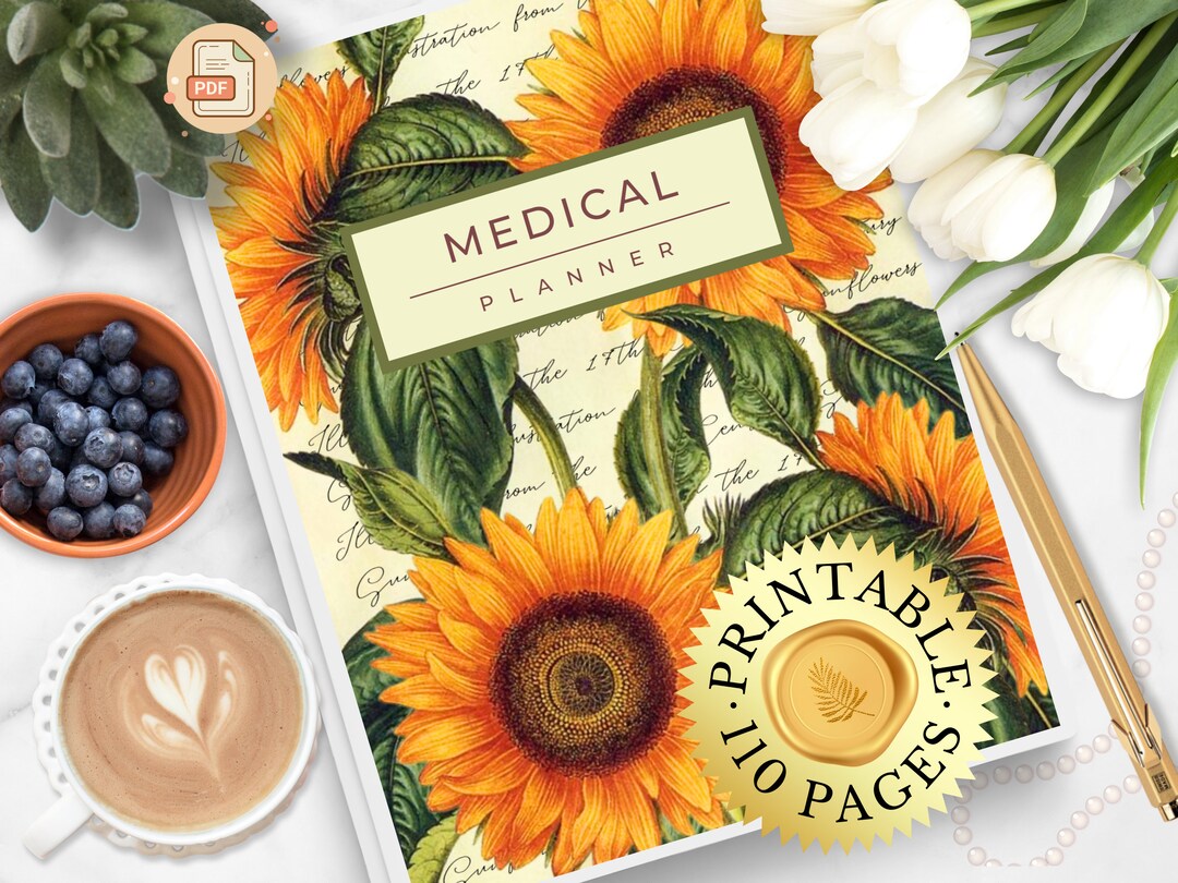 Cancer Planner, Cancer Care Journal, Cancer Patient Gift, Medication ...