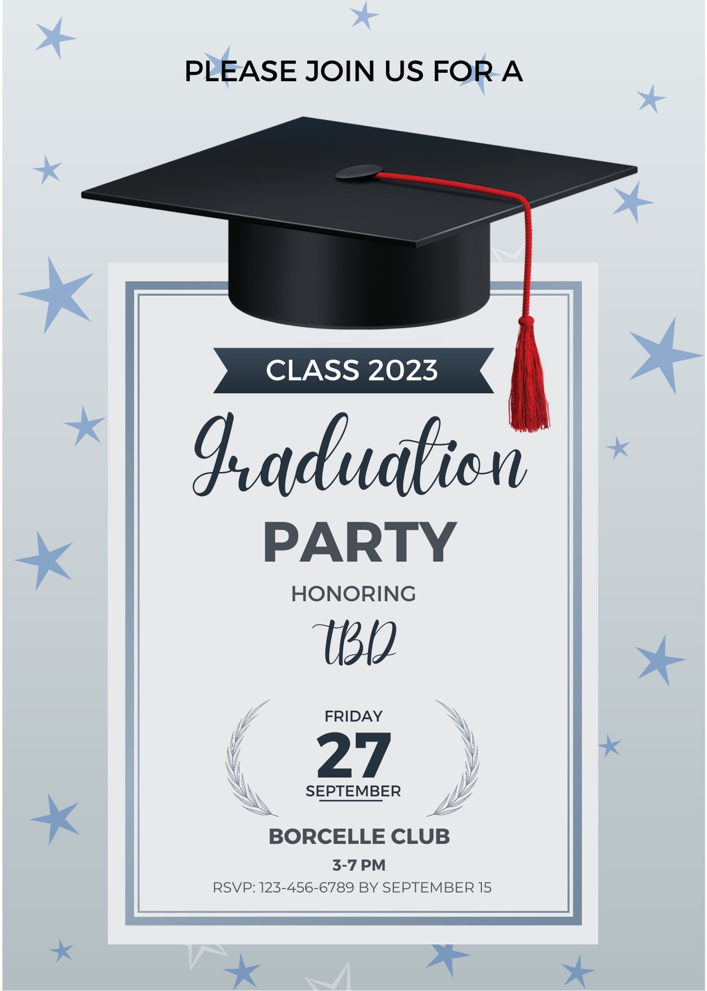 Graduation Party Invitation: Digital Download - Etsy