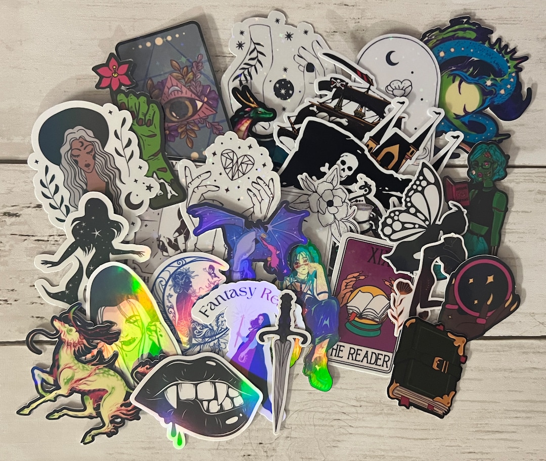 Fantasy Sticker Bundle , Bookish Stickers, Stickers for Book Lovers ...