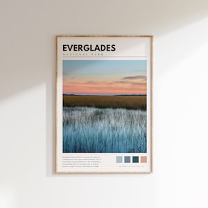 Florida Everglades Print | Everglades National Park Poster | Everglades ...