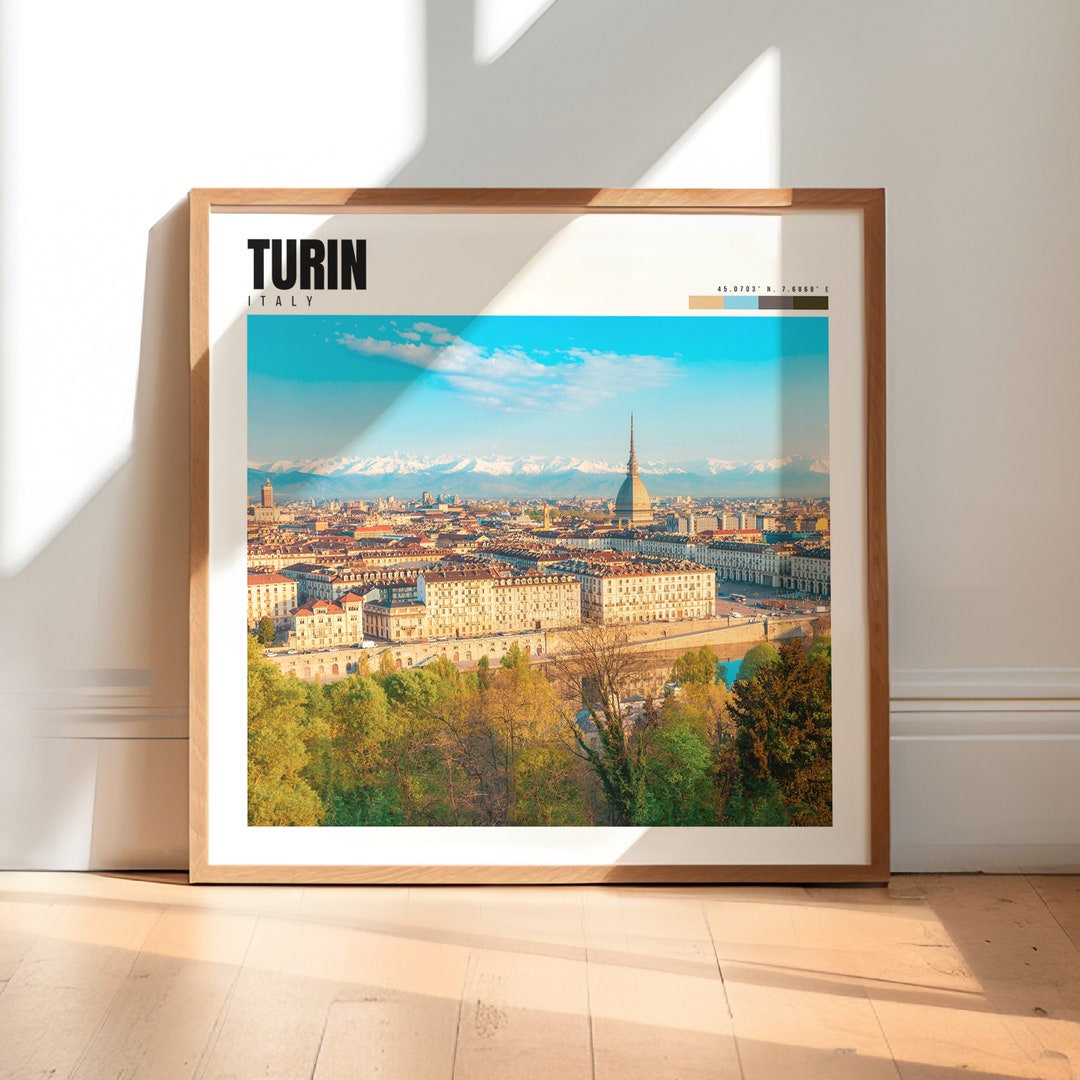 Turin Wall Print | Turin Italy Poster | Turin Photography | Turin Wall ...