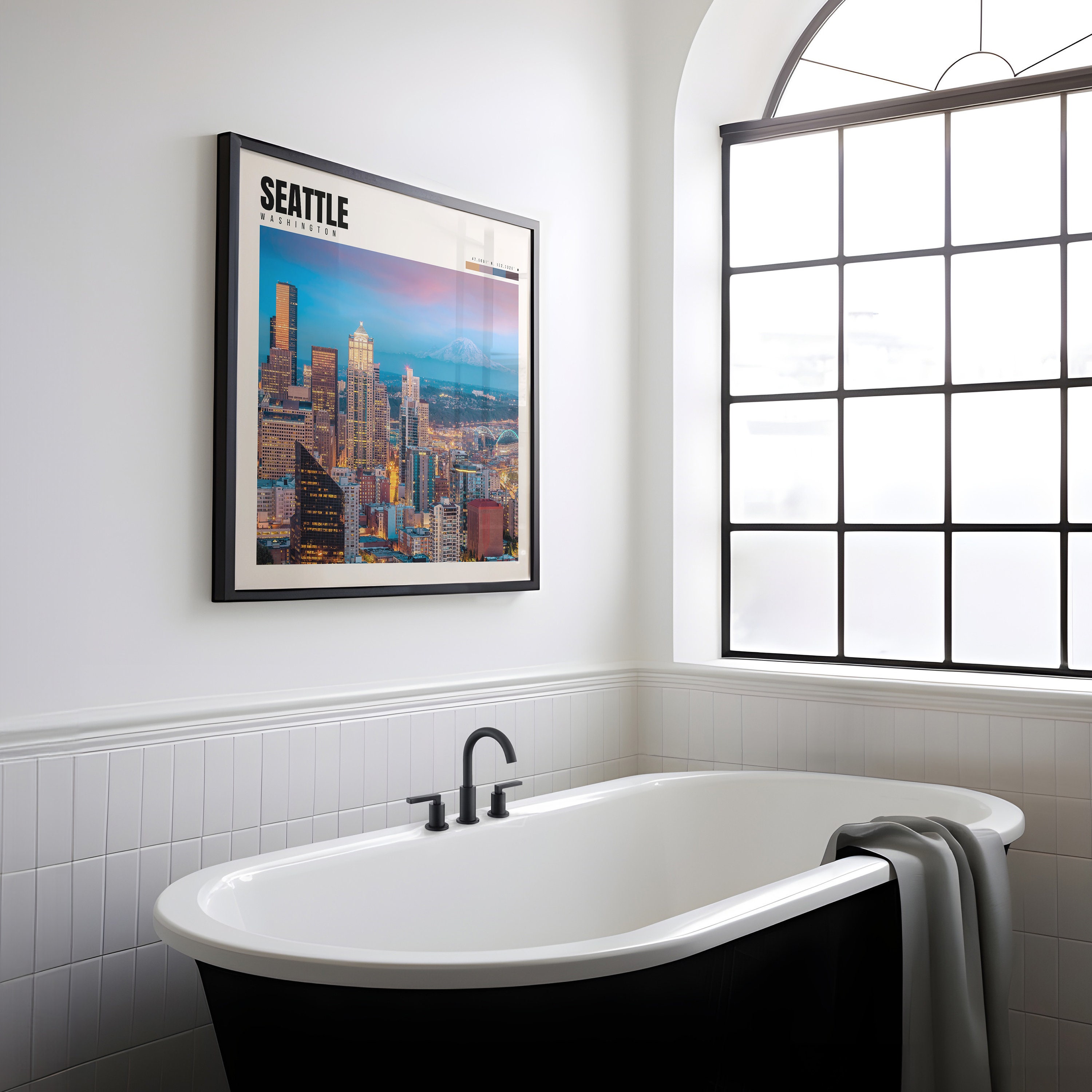 Seattle Print Seattle Washington Poster Seattle Photo Seattle WA Decor Seattle Photography ...