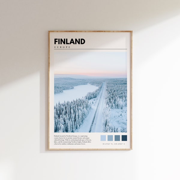Finland Poster - Etsy