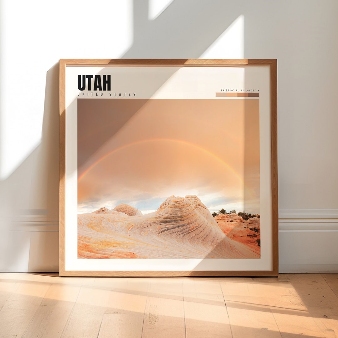 Utah Wall Art | Utah Photo Poster | Utah Photography | Utah Home Decor ...