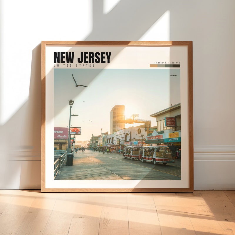 New Jersey Print - Etsy