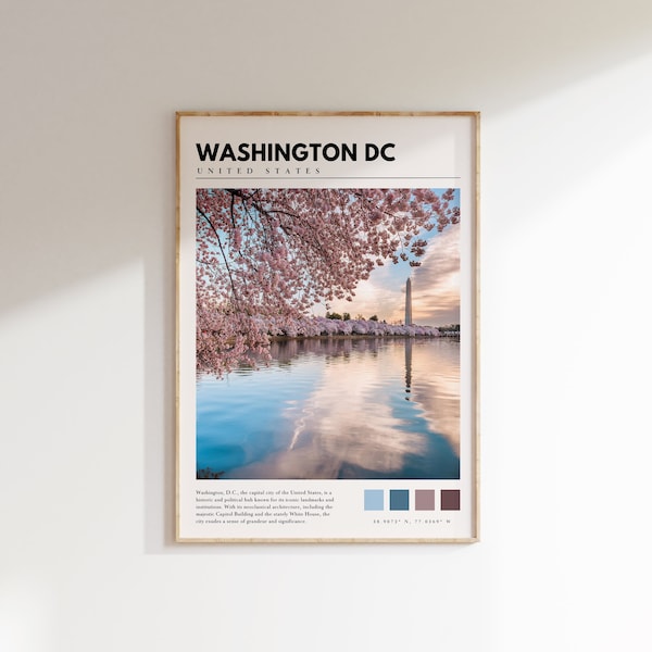 Washington Dc Poster - Etsy