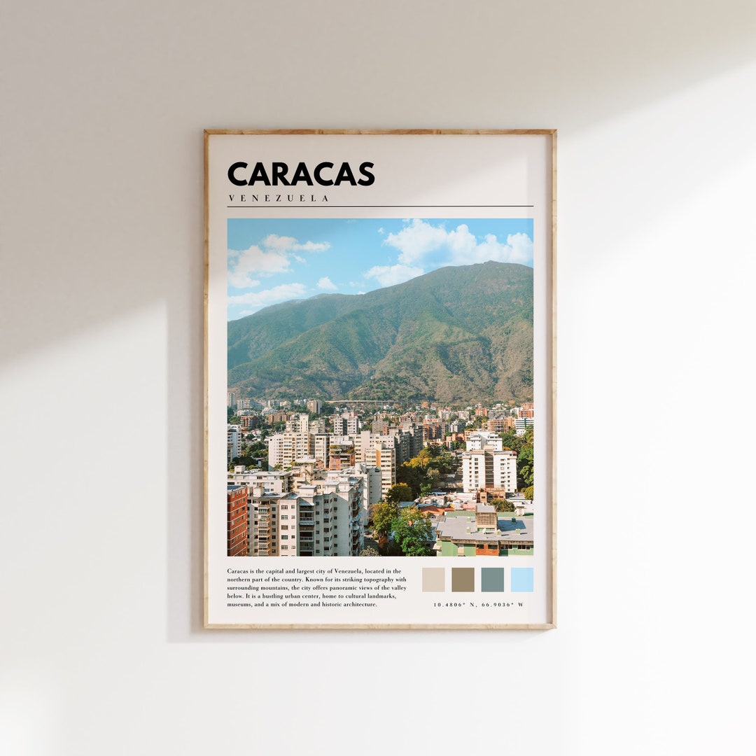 Caracas Wall Print | Caracas Venezuela Poster | Venezuela Photography | Caracas Wall Art ...