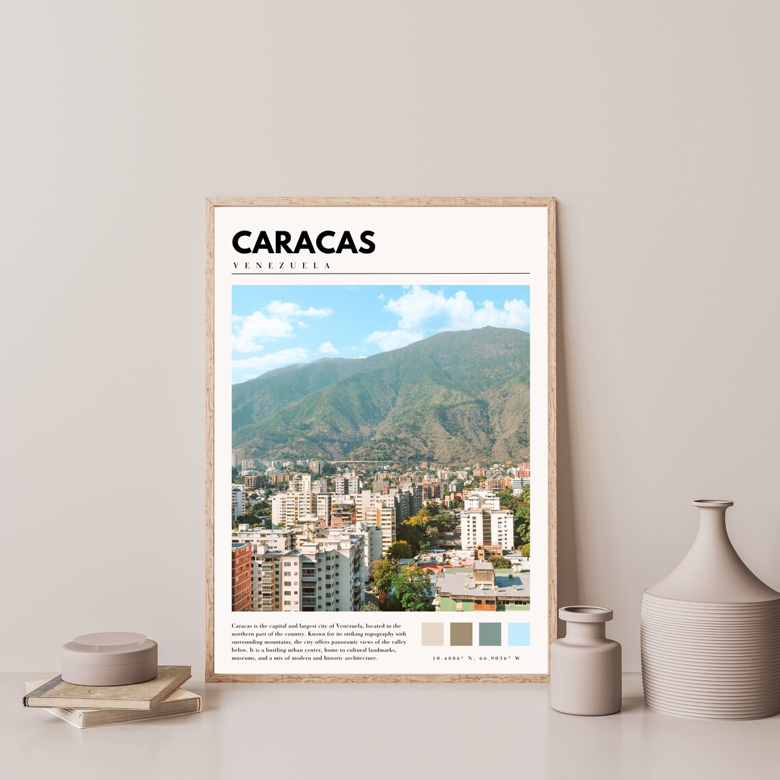 Caracas Wall Print | Caracas Venezuela Poster | Venezuela Photography ...