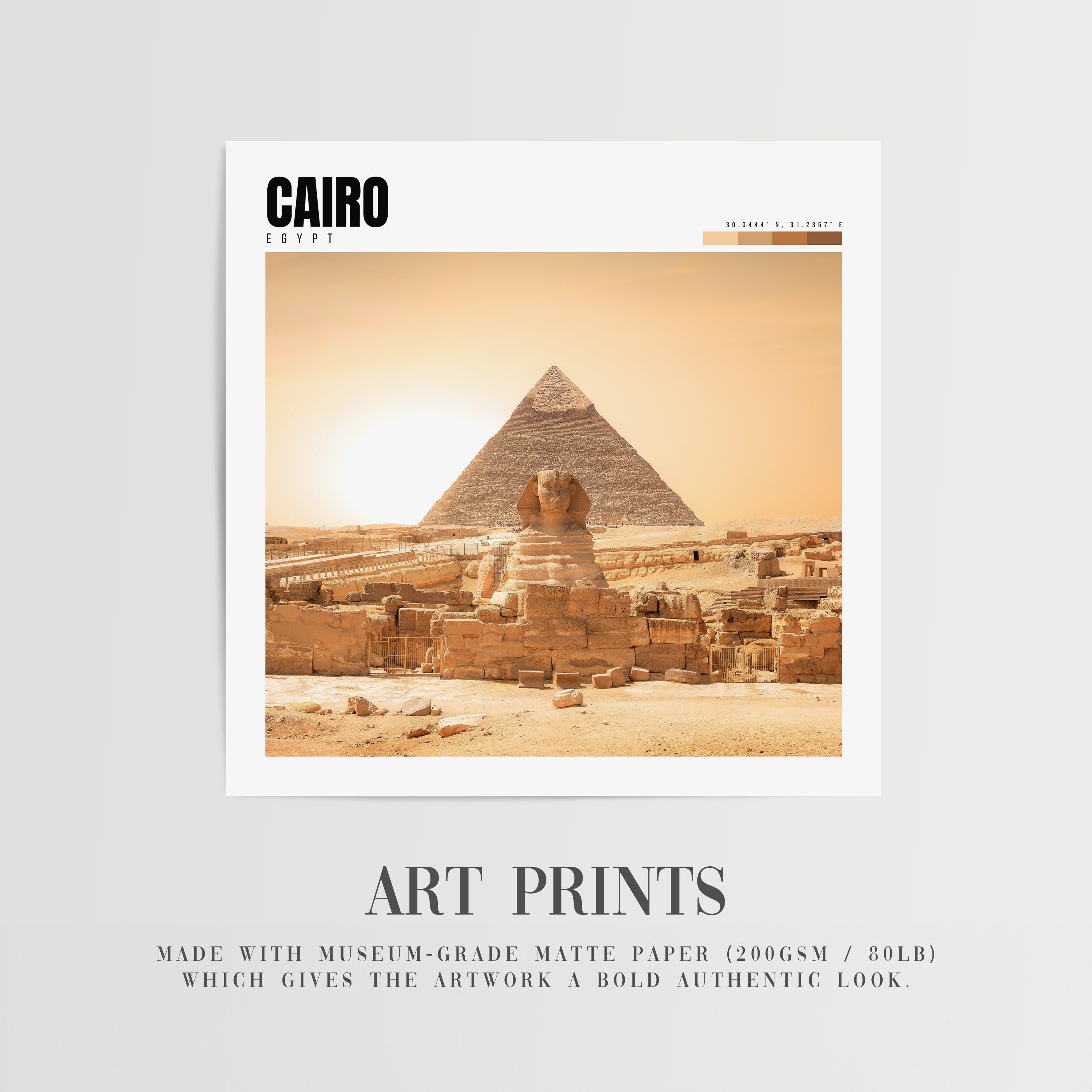 Cairo Wall Art | Cairo Egypt Poster | Cairo Print | Cairo Pyramid Photo ...