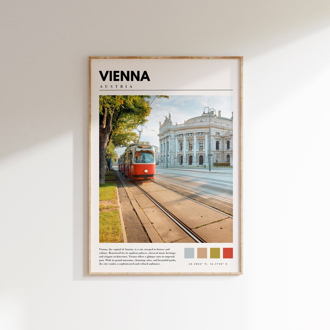 Vienna Print | Vienna Austria Poster | Vienna City Photo | Vienna ...