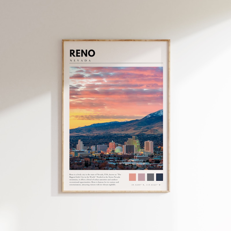 Reno Nevada - Etsy
