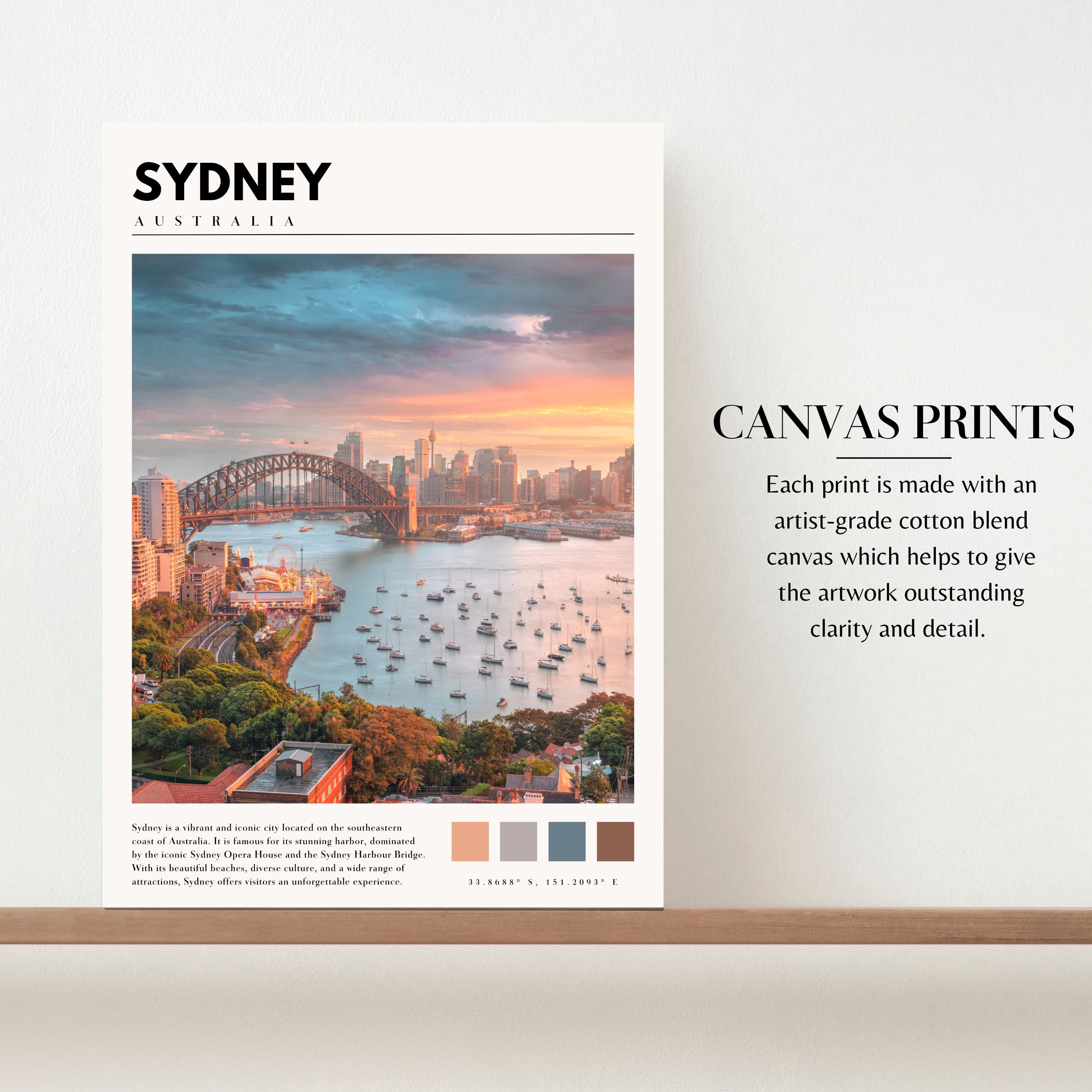 Sydney Print | Sydney Australia Poster | Sydney Wall Art | Sydney Photo ...