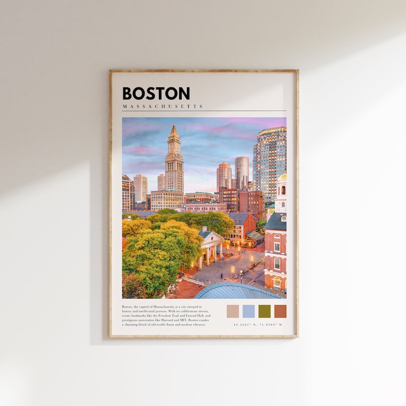 Boston Posters - Etsy