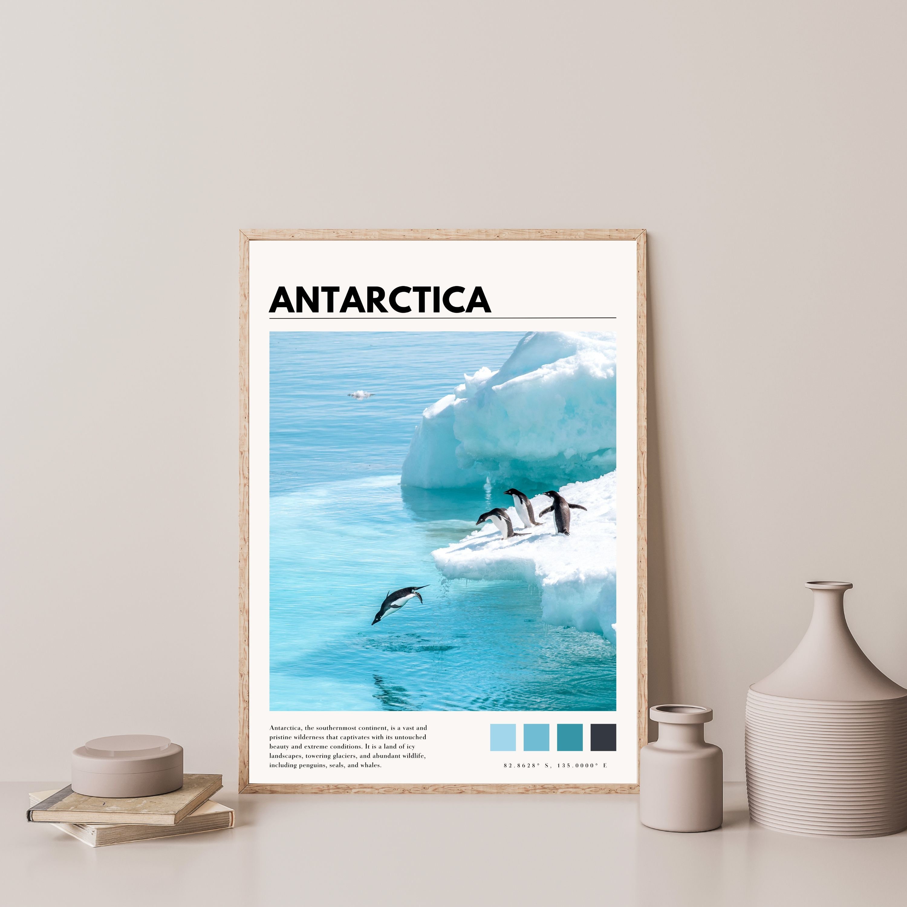 Antarctica Print | Antarctica Poster | Antarctica Photography | Penguin ...