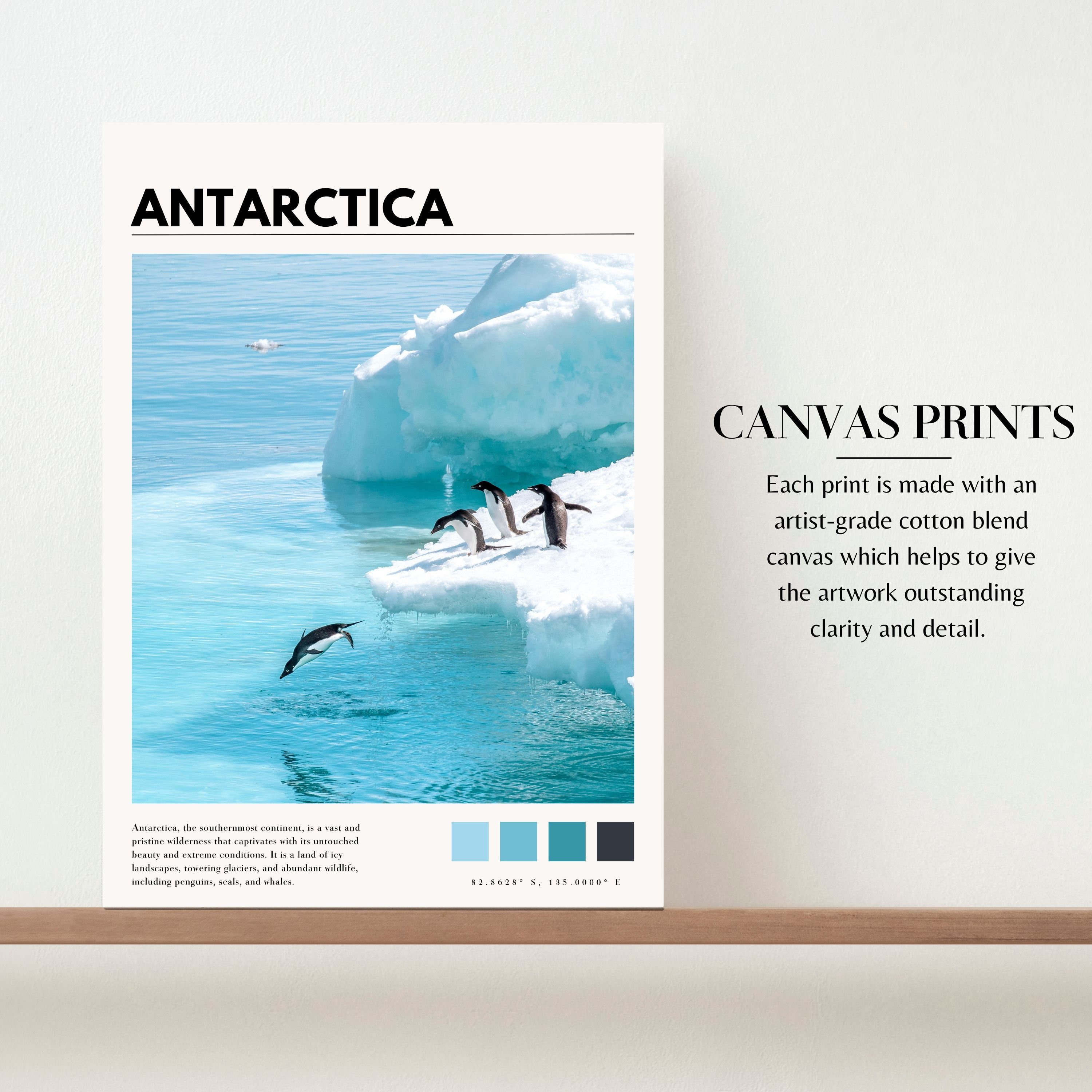 Antarctica Print | Antarctica Poster | Antarctica Photography | Penguin ...