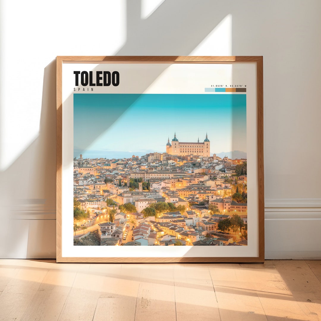Toledo Spain Print | Toledo Wall Art | Toledo Poster | Toledo ...