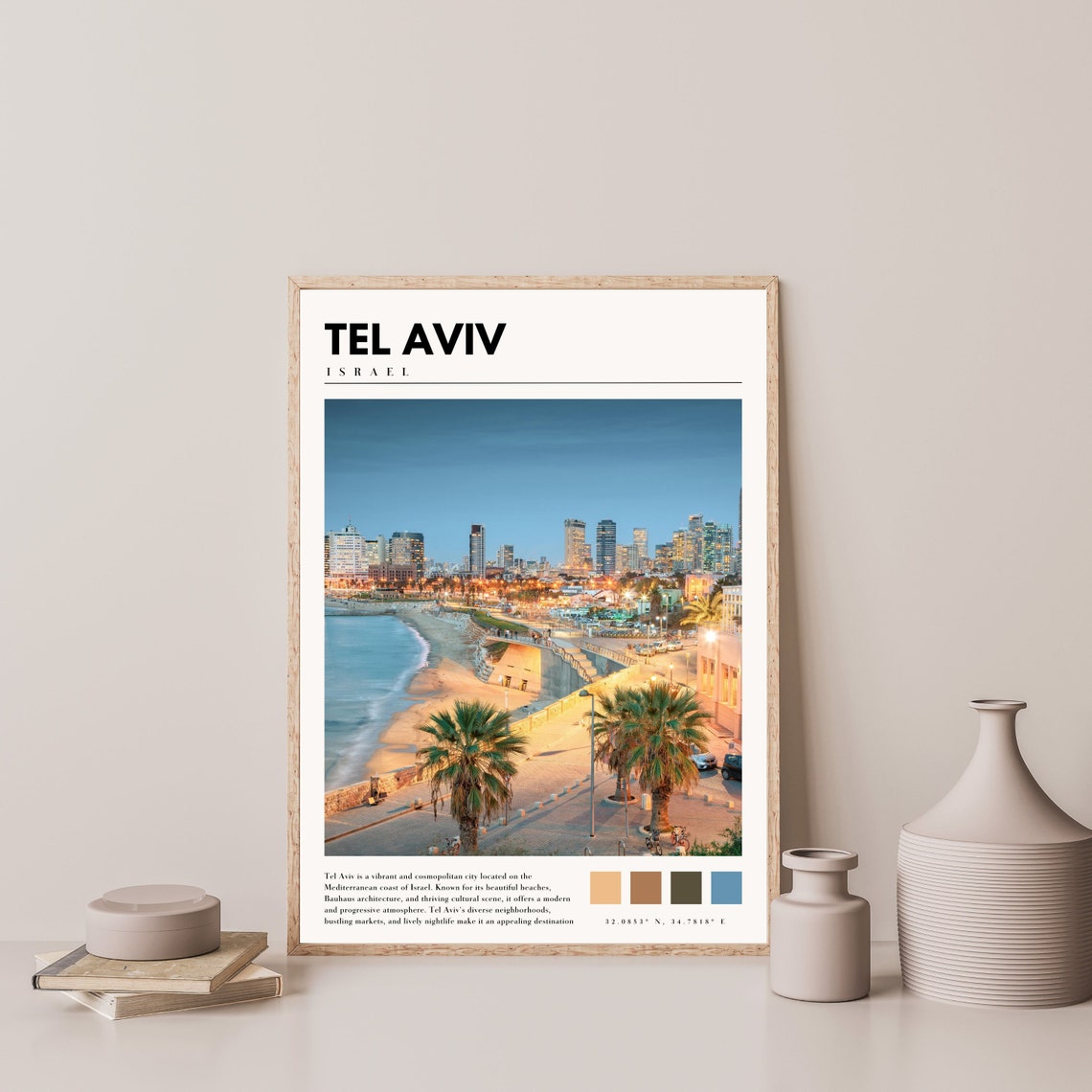 Tel Aviv Print | Tel Aviv Israel Poster | Israel Photography | Tel Aviv ...