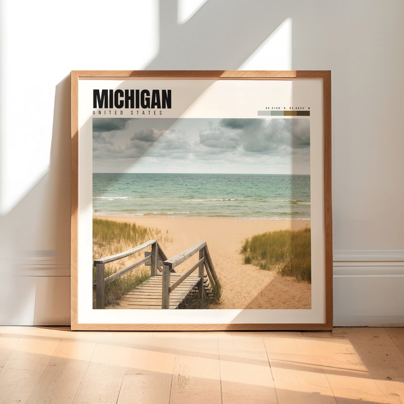Michigan Decor - Etsy