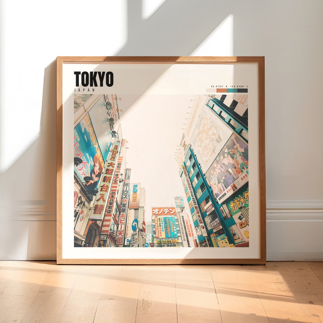 Tokyo Print | Tokyo Wall Art | Tokyo Japan Poster | Tokyo Photography ...