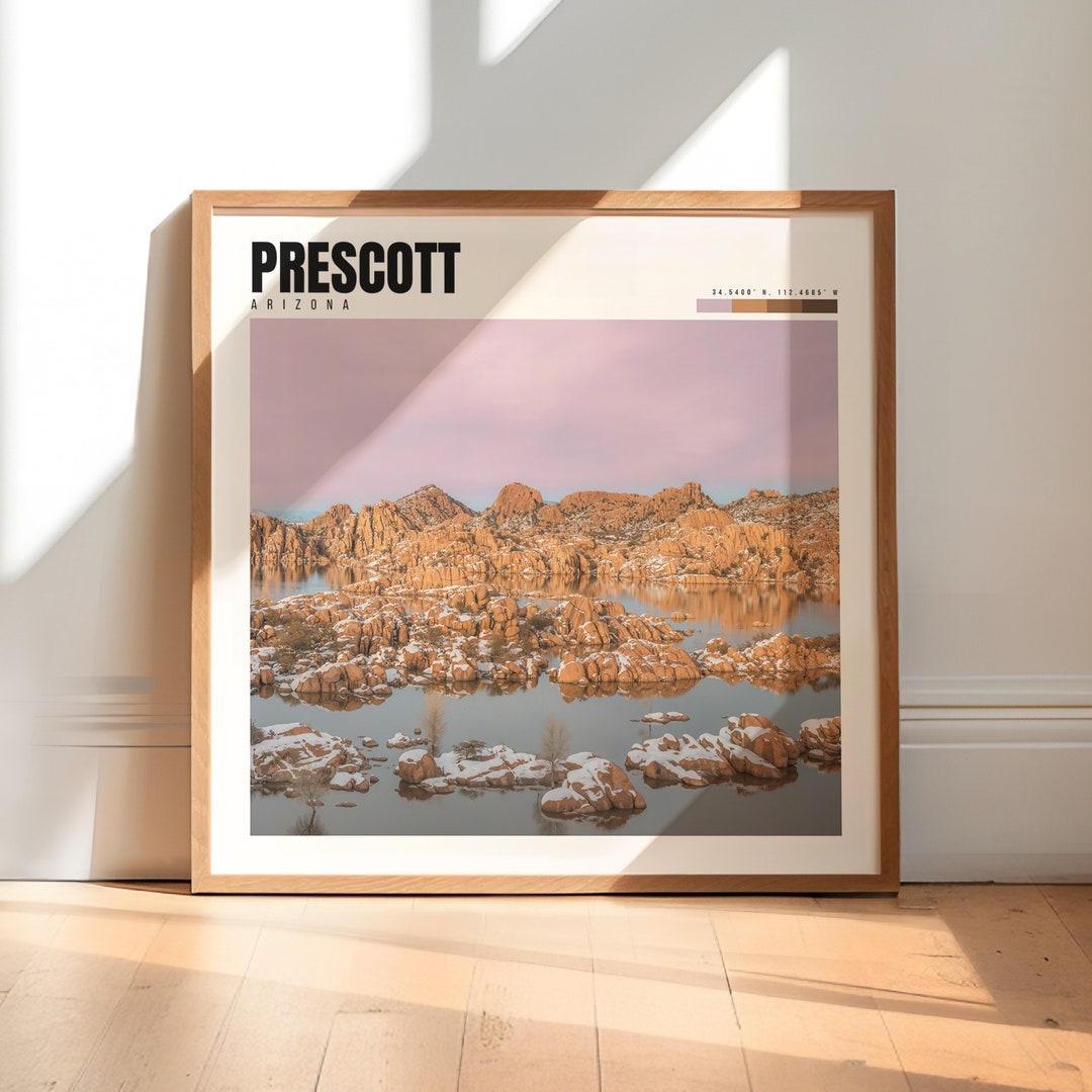 Prescott Print | Prescott Arizona Wall Art | Prescott Poster | Prescott ...