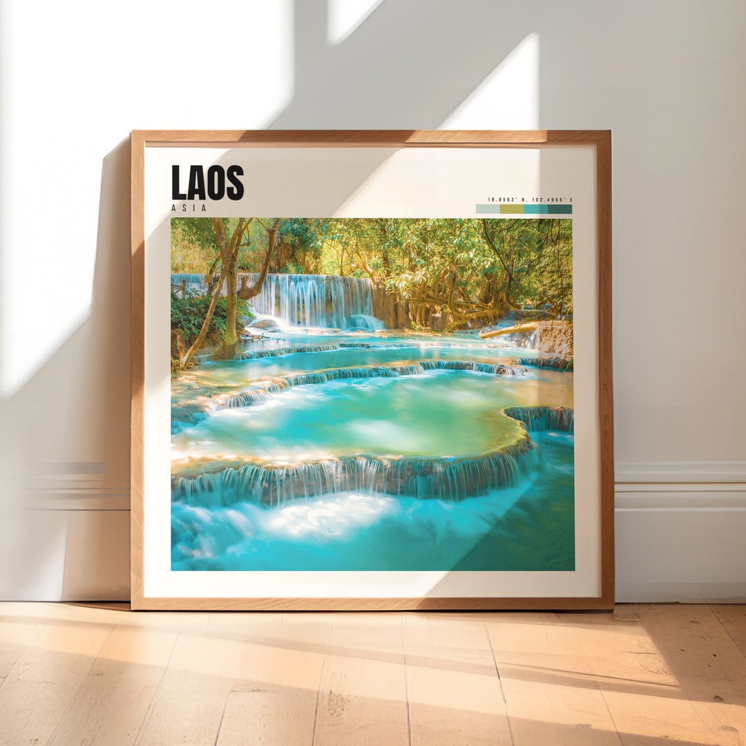 Laos Print | Laos Wall Art | Laos Photo | Laos Photography | Laos Decor ...