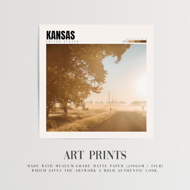 Kansas Wall Print | Kansas Poster | Kansas Photography | Kansas Decor ...
